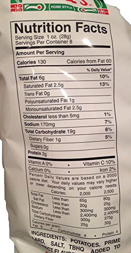 Gibble's Home Style Potato Chips (8-8 oz bags) - Walmart.com