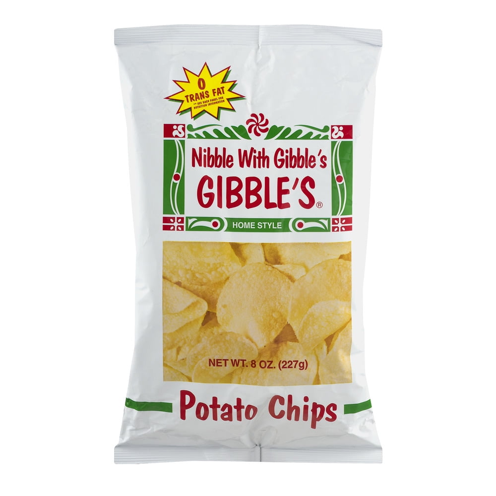 Gibble's Original Homestyle Potato Chips, 8.0 OZ Bag - Walmart.com