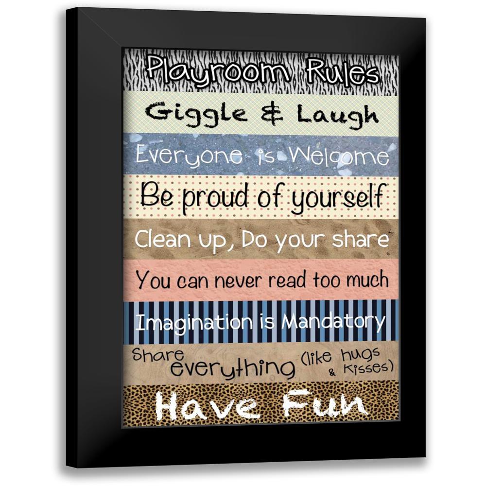 Gibbons, Lauren 11x14 Black Modern Framed Museum Art Print Titled ...