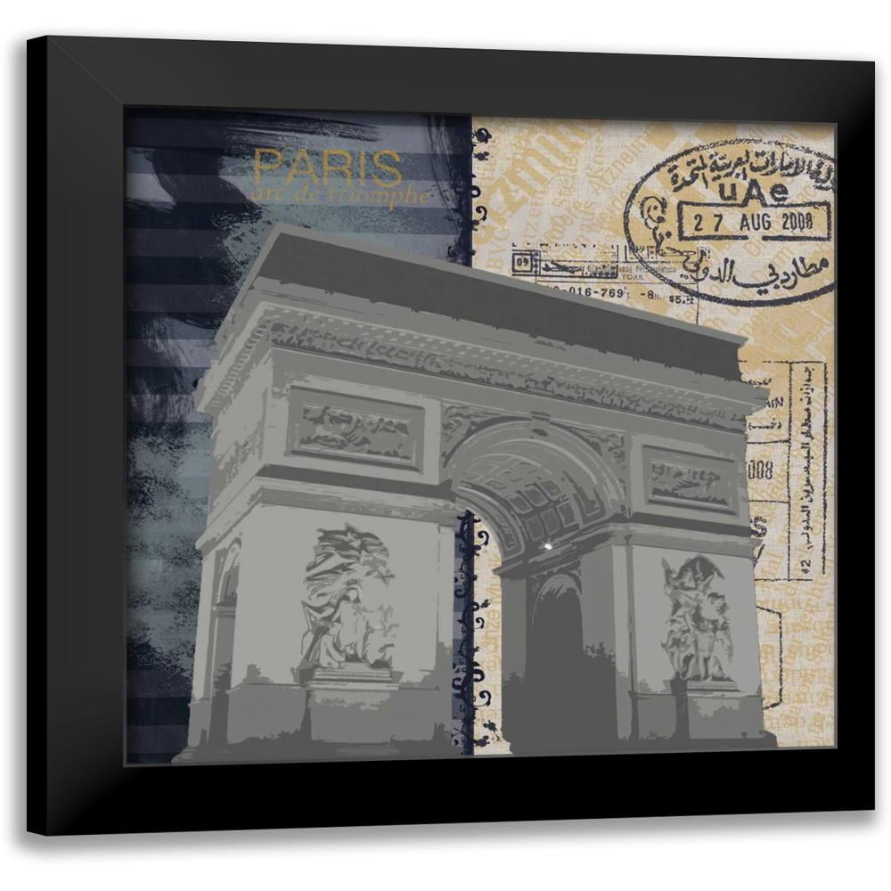 Gibbons, Lauren 15x15 Black Modern Framed Museum Art Print Titled - Arc Collage - Walmart.com