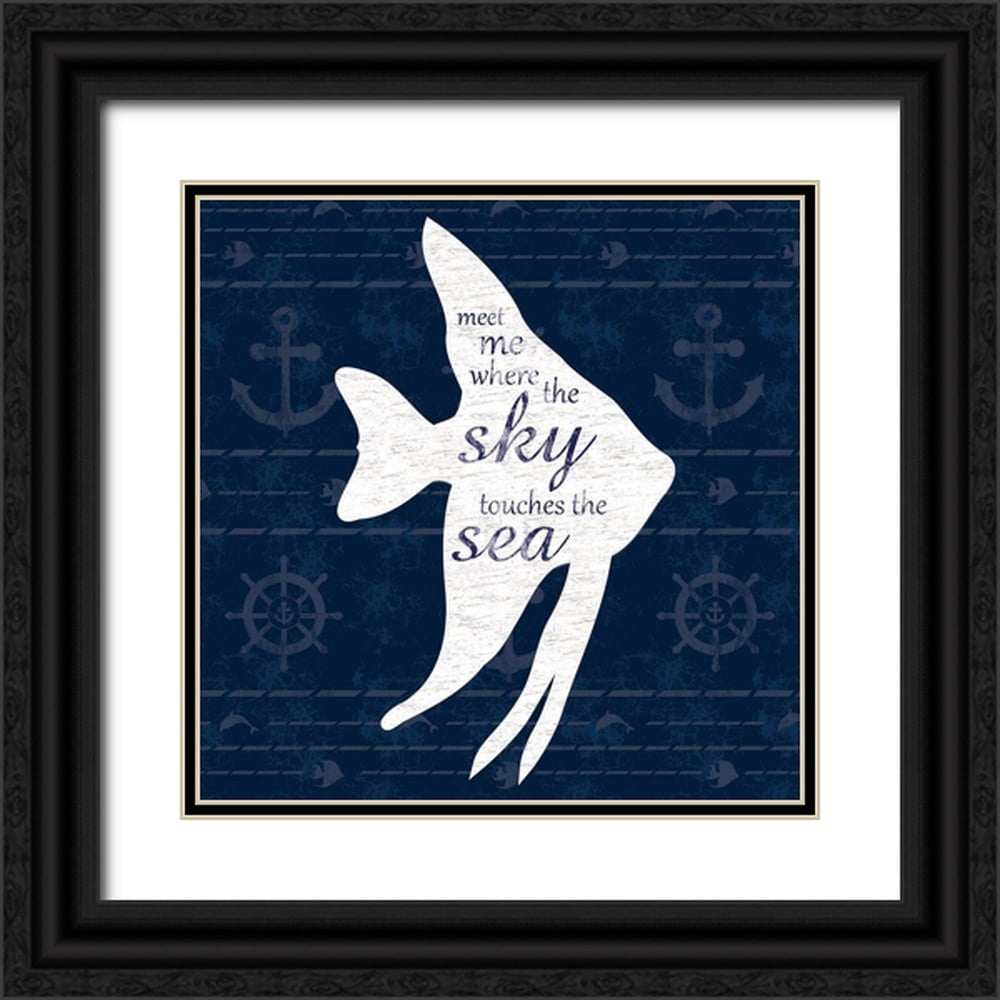 Gibbons, Lauren 15x15 Black Ornate Wood Framed with Double Matting Museum Art Print Titled ...