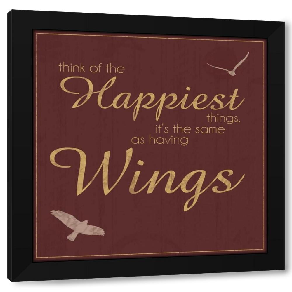 Lauren Gibbons 20x20 Black Modern Wood Framed Wall Art Titled - Having ...