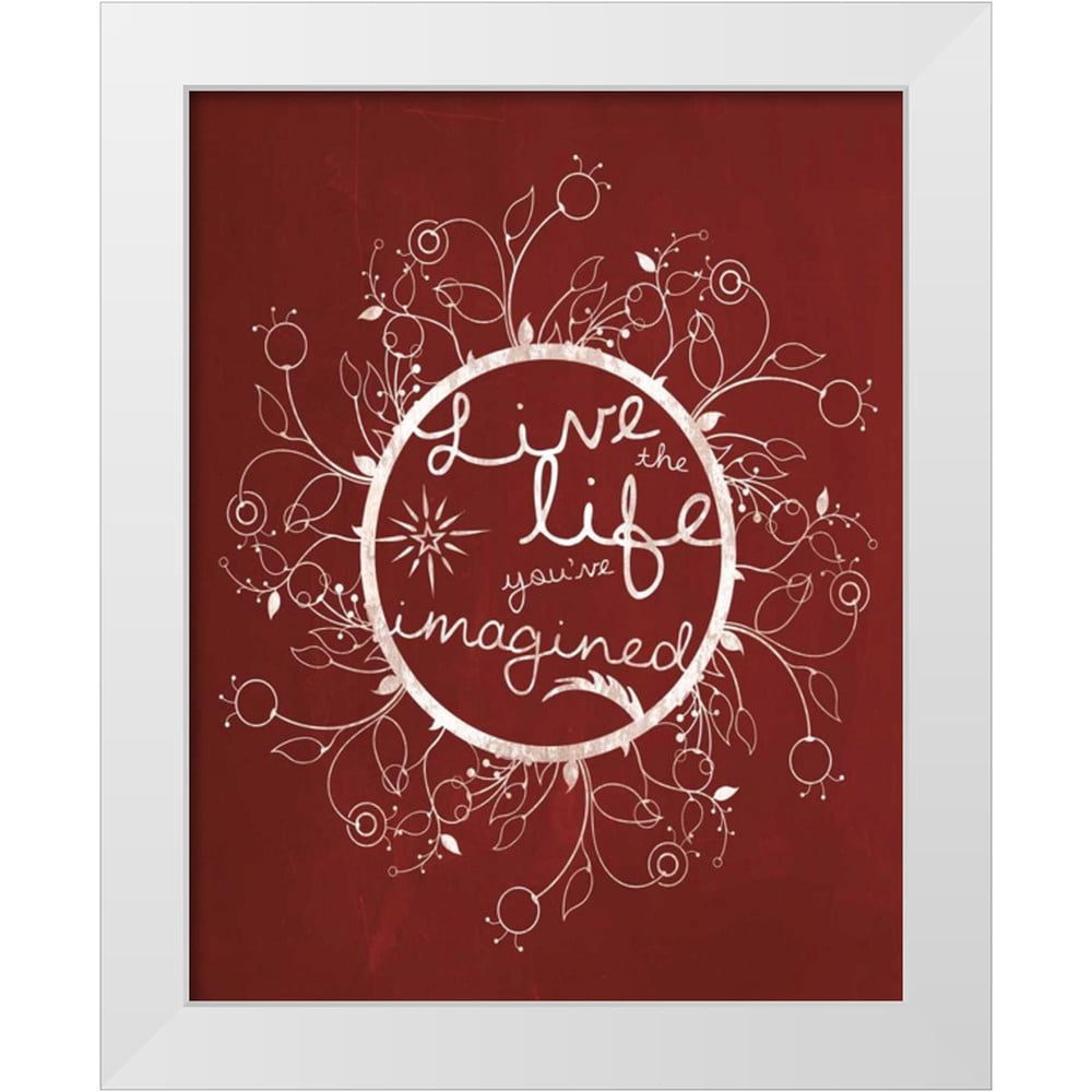 Gibbons, Lauren 26x32 White Modern Wood Framed Museum Art Print Titled ...