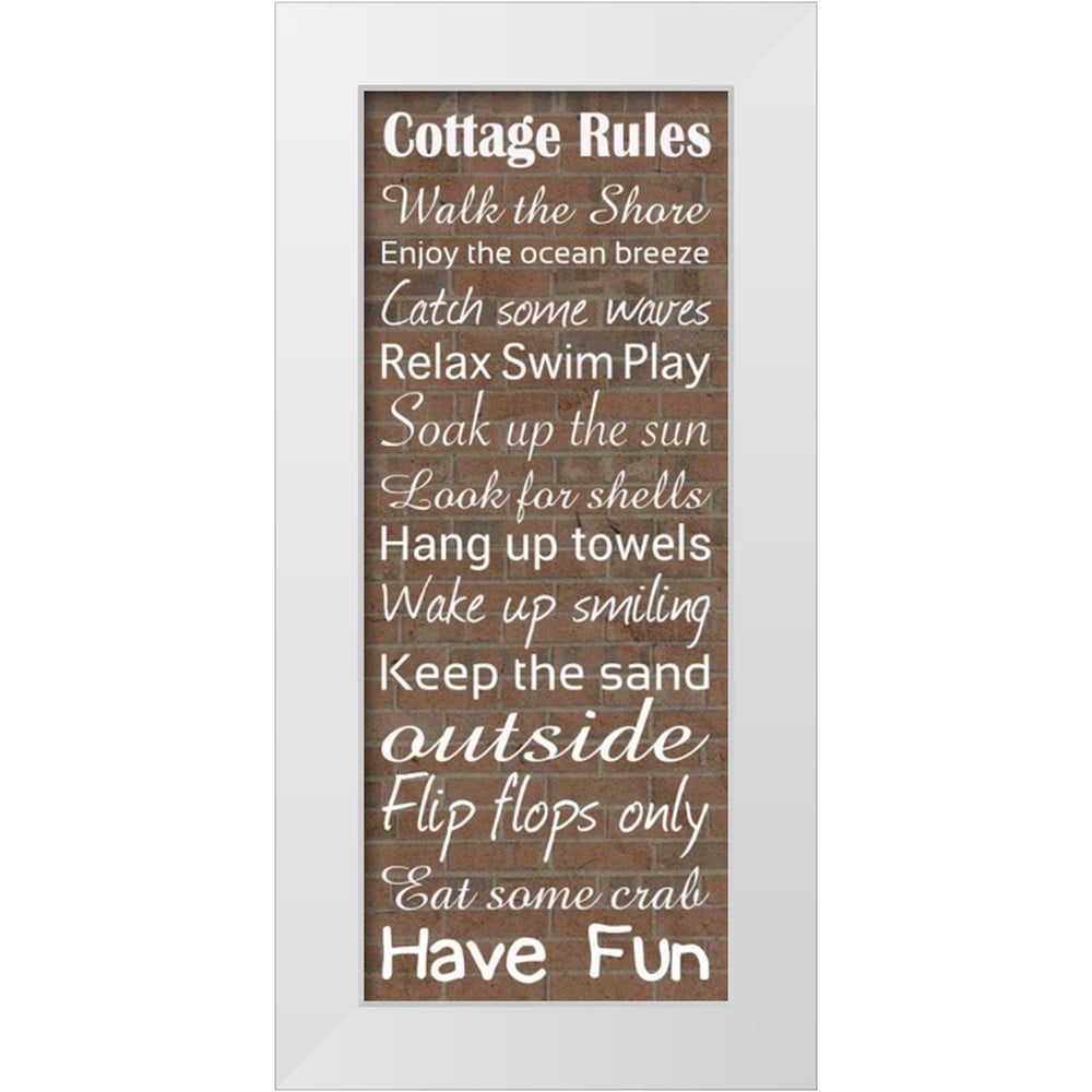 Gibbons, Lauren 8x14 White Modern Wood Framed Museum Art Print Titled ...