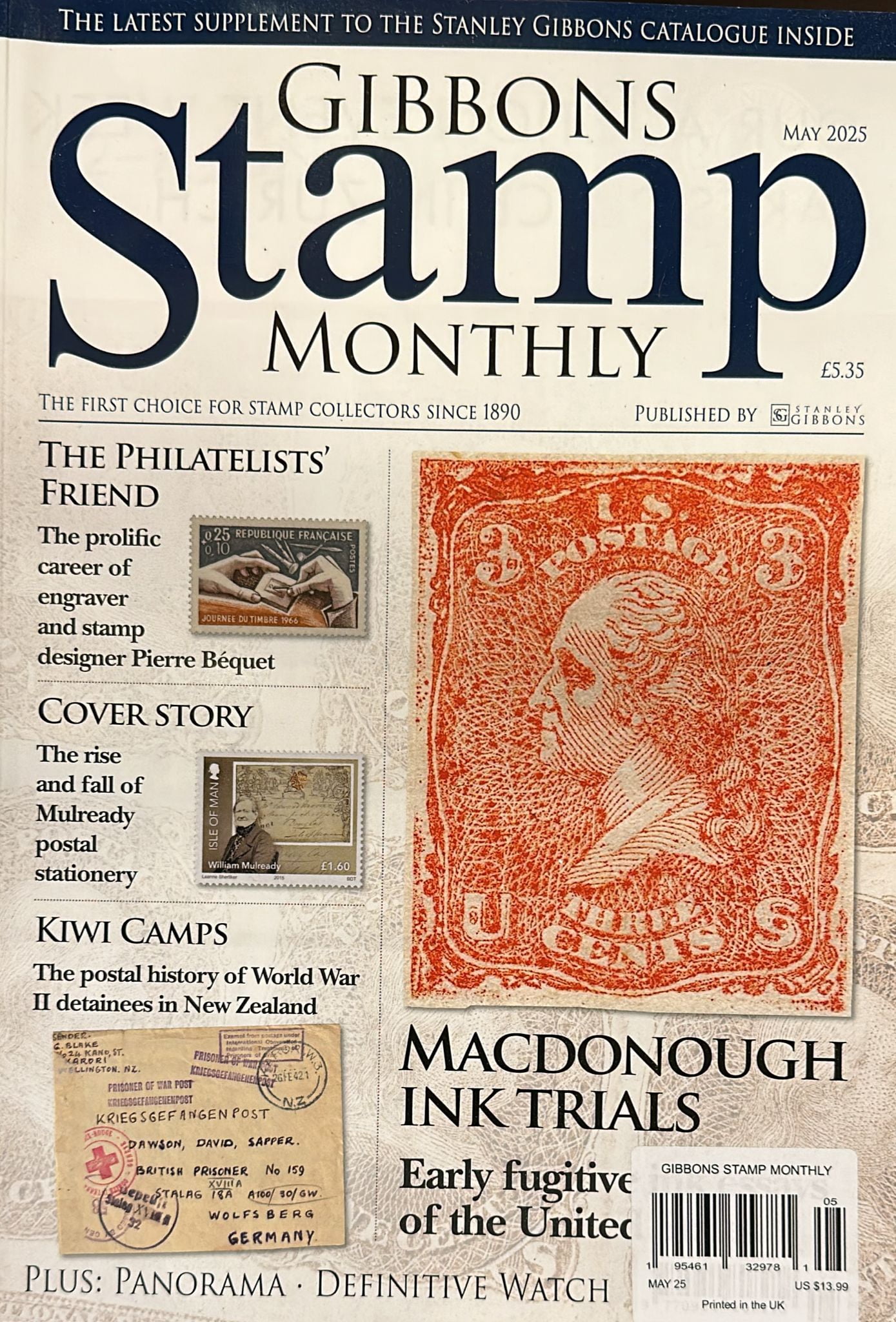 Gibbons Stamp Monthly Magazine May 2025 - Walmart.com