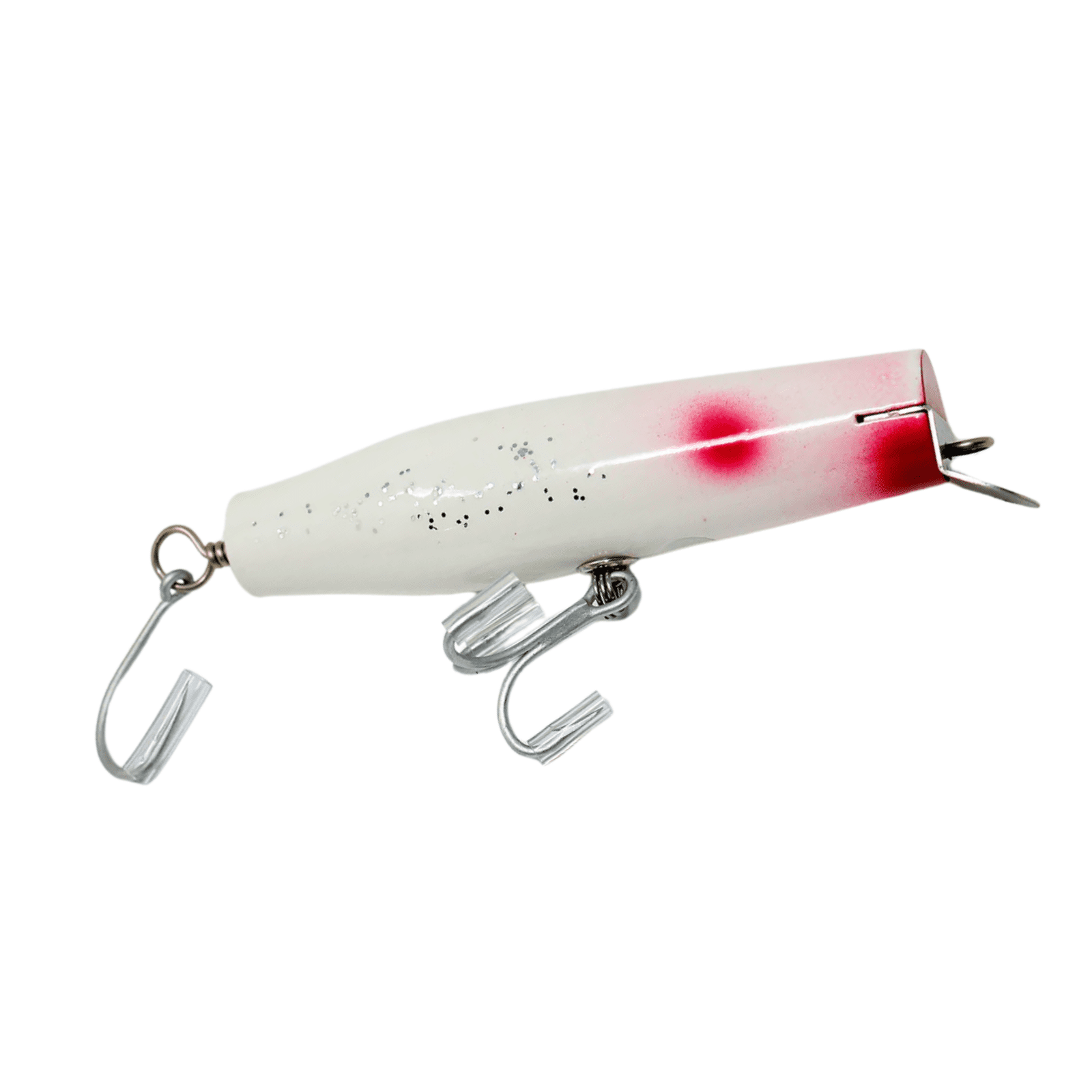 Gibbs Lures Danny Surface Swimmer 1-1/2oz White - Walmart.com
