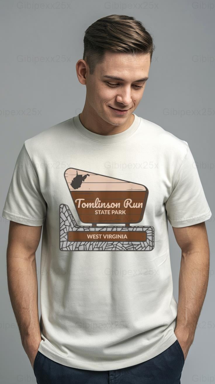 Gibipexx25x Tomlinson Run State Park West Virginia Welcome Sign Souvenir Shirt, for men & women ...