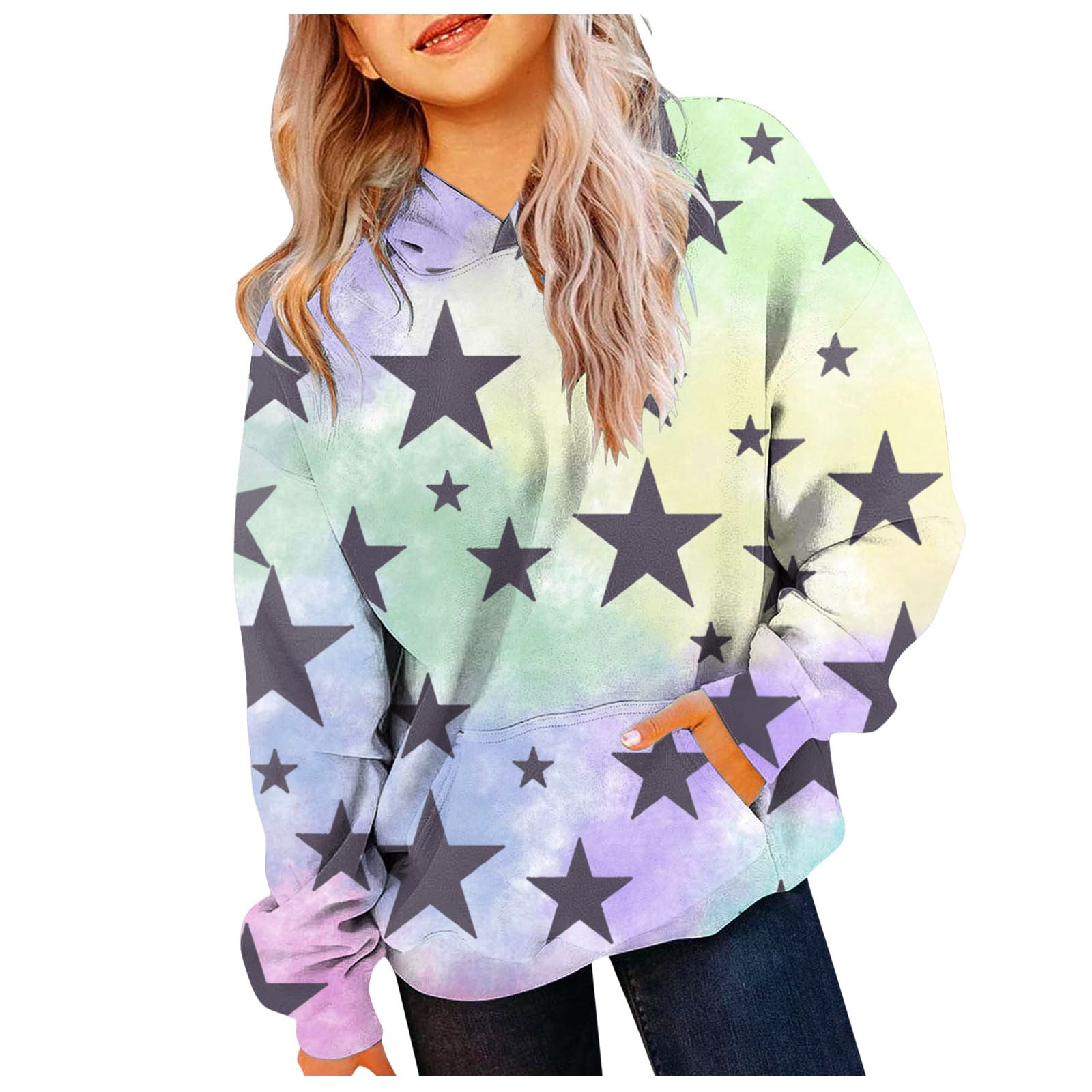 Gibobby Cute Hoodies for Teen Girls Trendy Preppy Hooded Sweatshirts ...