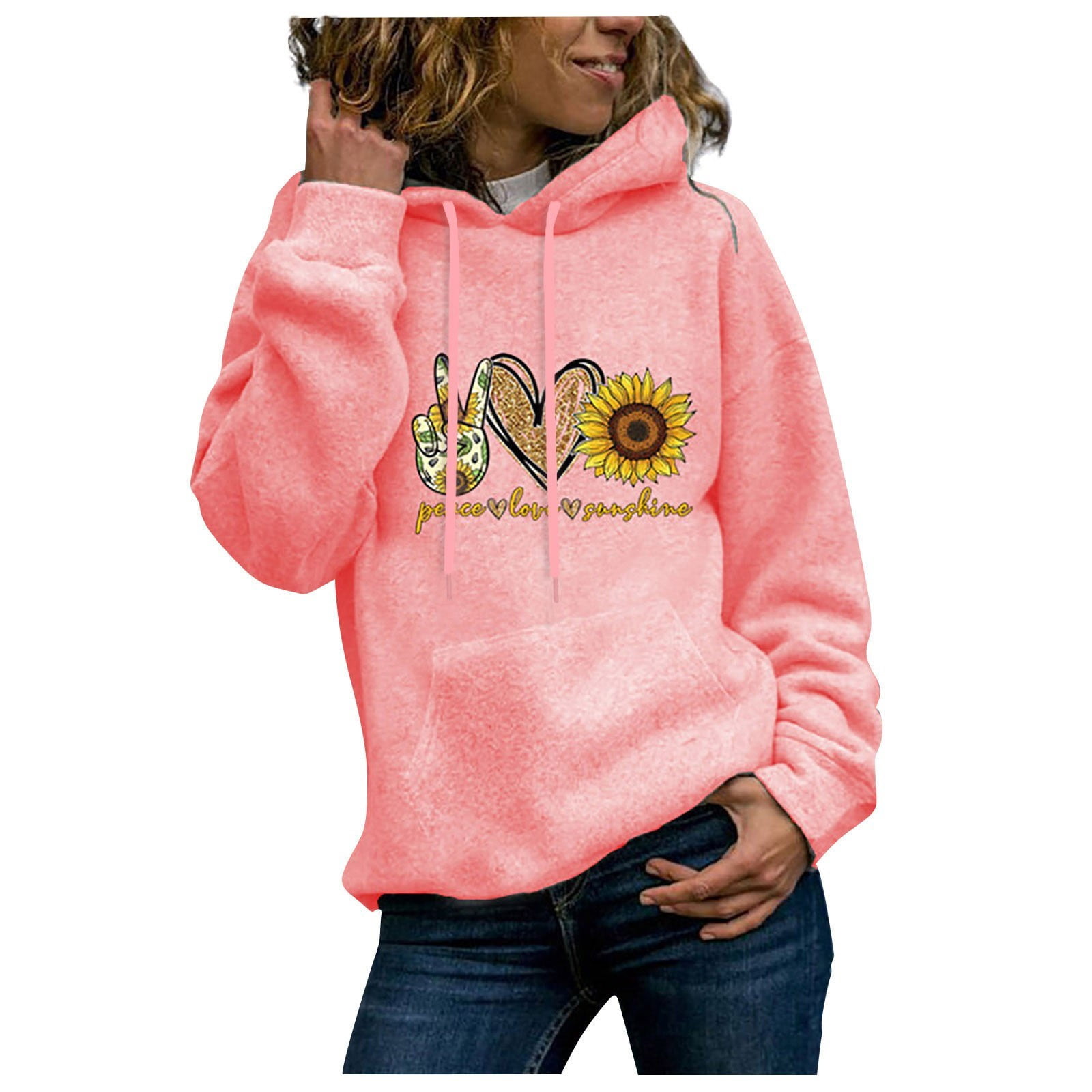 Gibobby Full Zip Hoodie Teen Girls Hoodie Butterfly Print Sweatshirts ...