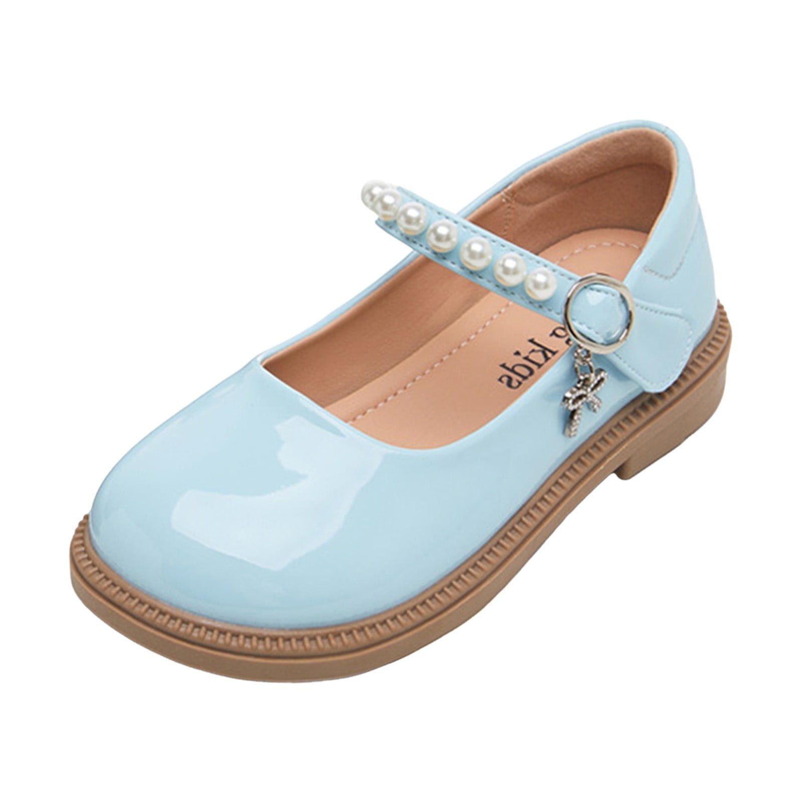 Gibobby Girls Mary Jane School Shoes - Uniform Approved Ballet Flats ...