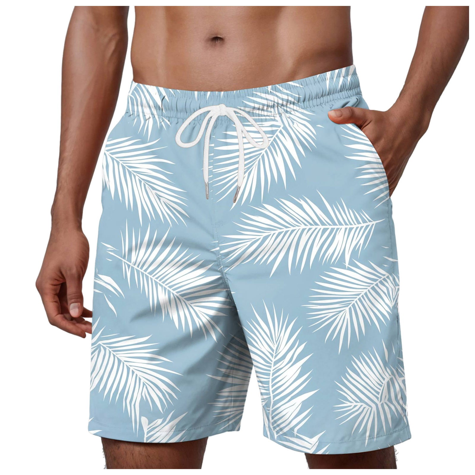 Gibobby Men's Swimming Trunks Men's Swim Trunks 9" Quick Dry Bathing ...