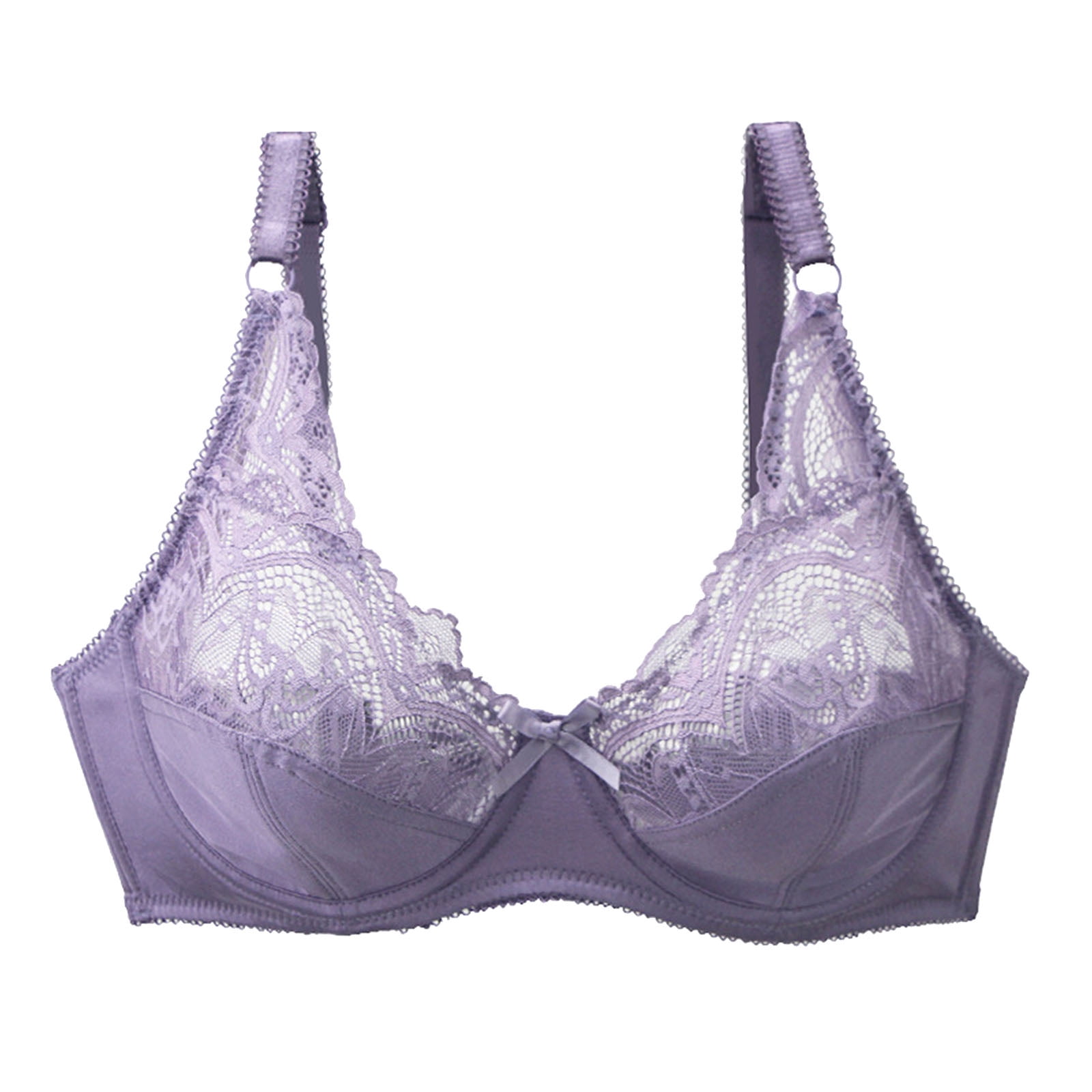 Gibobby Minimizer Bras for Women Full Coverage, Unlined Lace Sexy Plus ...