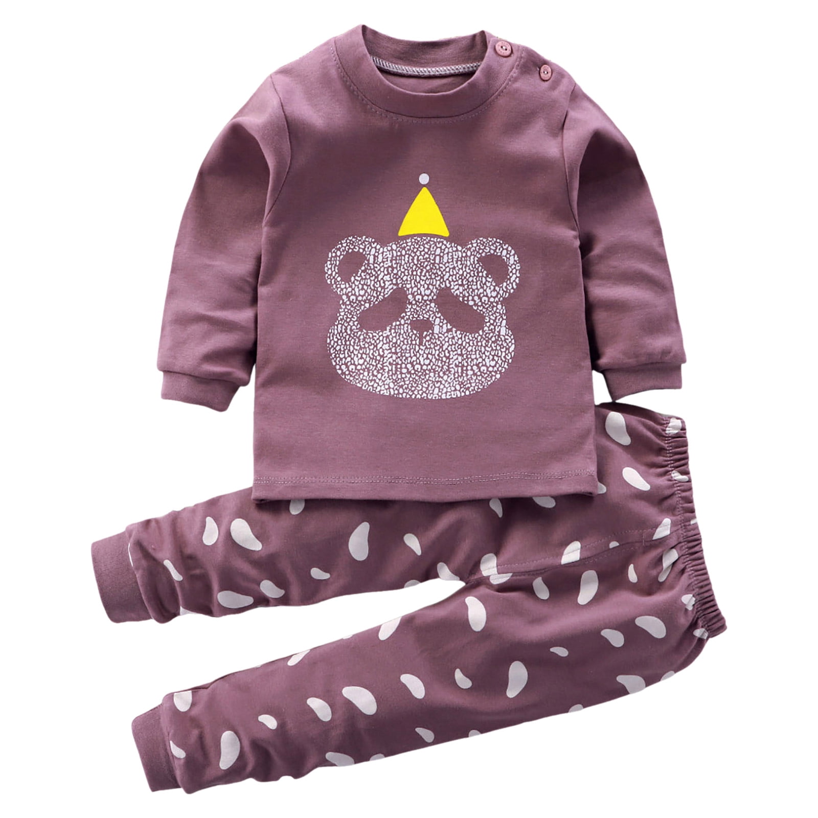 Gibobby Toddler Boy Clothes Long Sleeve T-Shirt Tops Sweatsuit Pants ...
