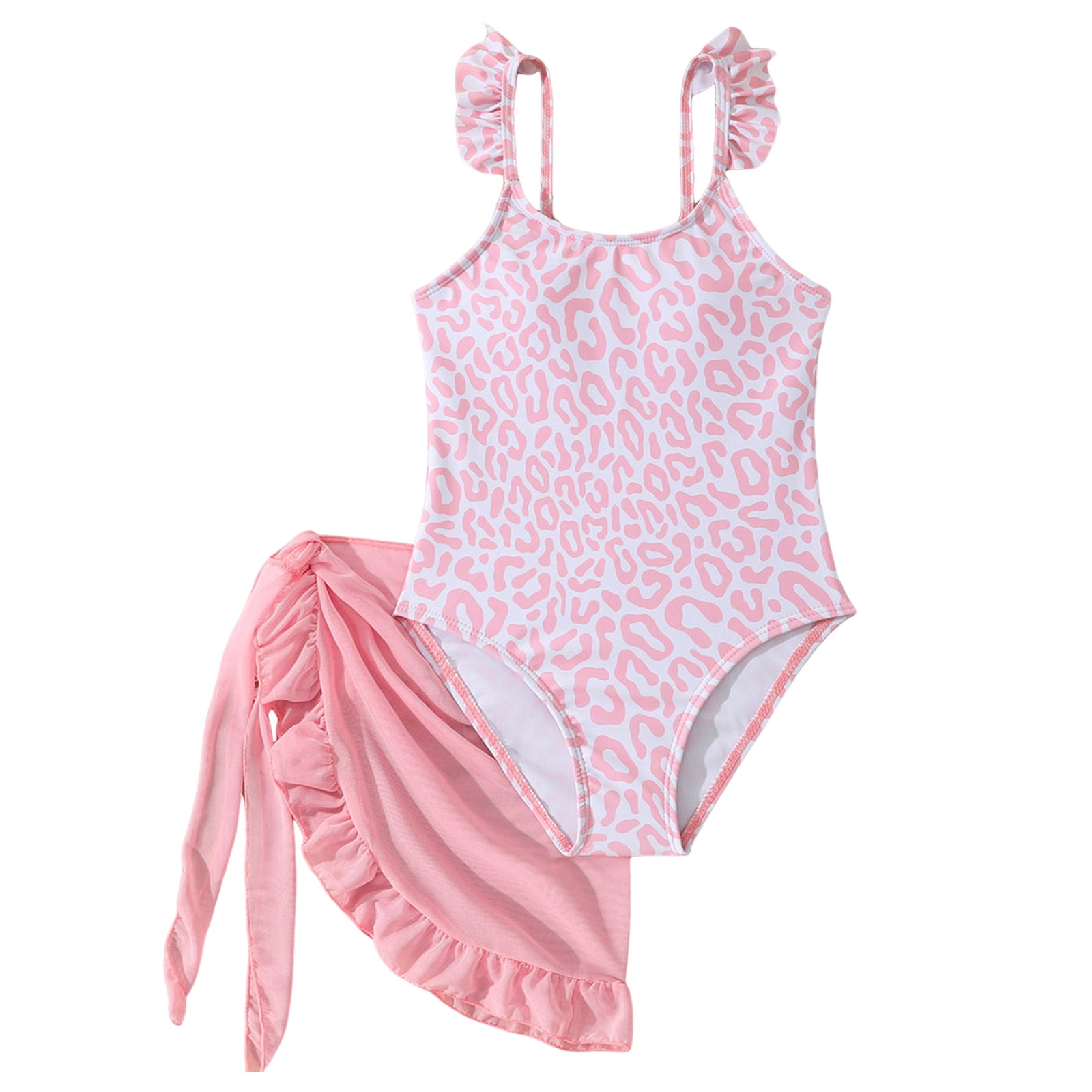 Gibobby Toddler Girl Swimsuit Little Girls' Summer Swimwear Two Piece ...