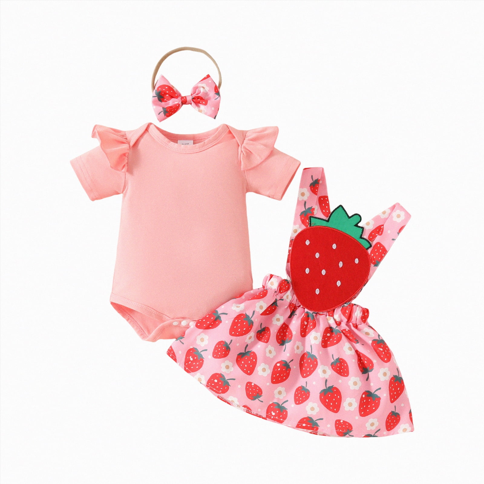 Gibobby Toddler Girls 2pcs Little Girl Shorts Set Toddler Short Sleeve ...