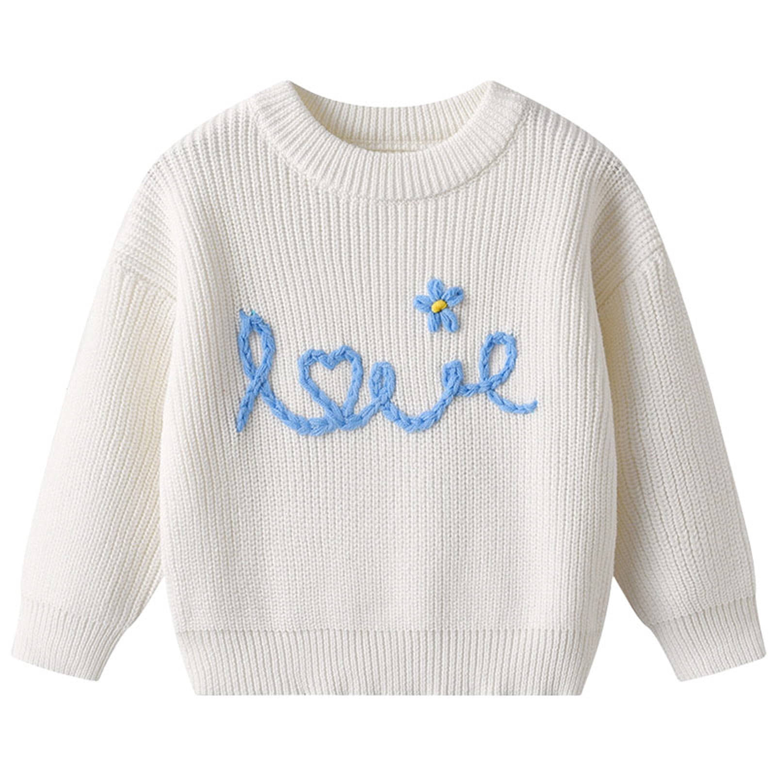 Gibobby Toddler Girls Sweaters Baby Knit Sweater Warm Cardigans ...