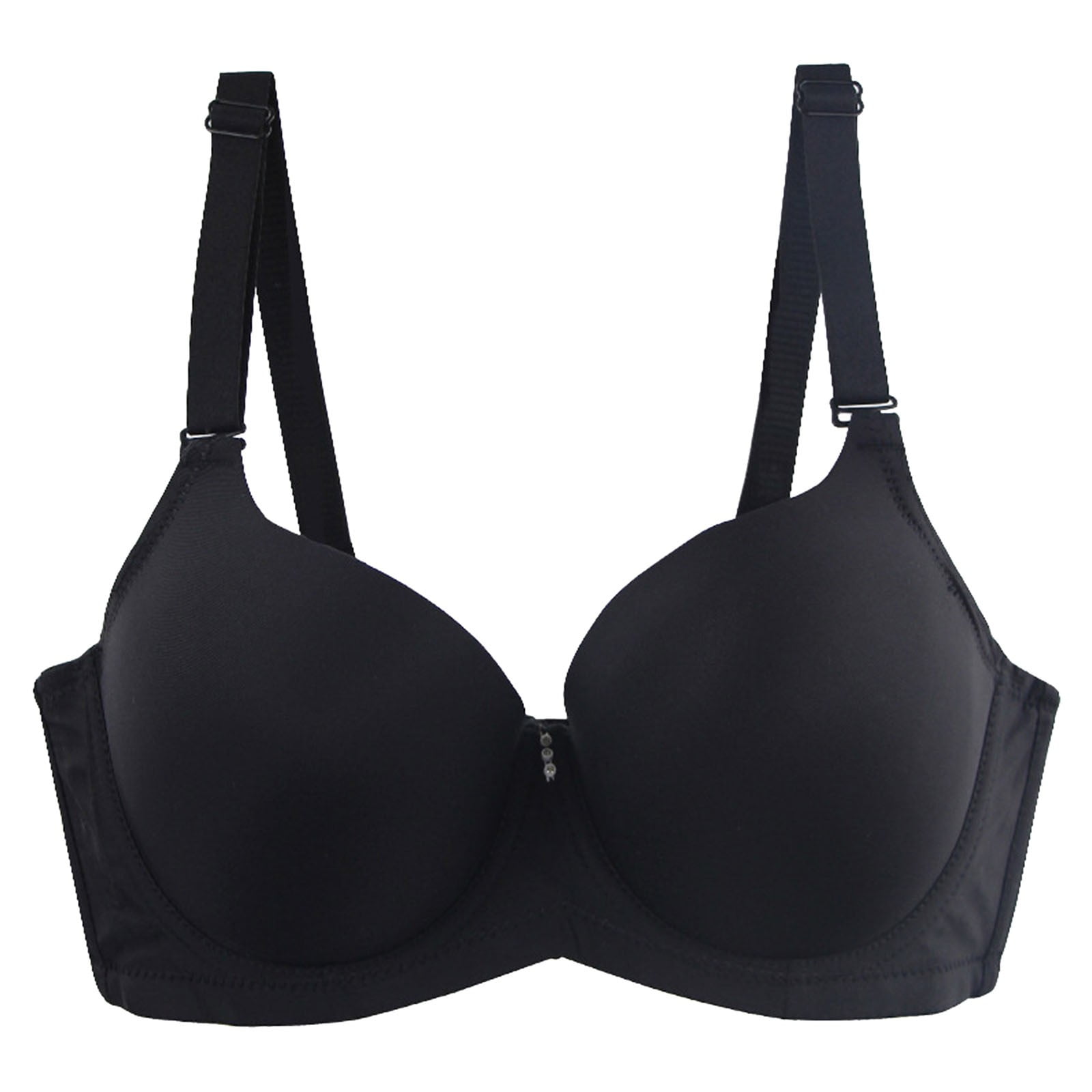 Gibobby Women's Push Up Lace Bra Underwire Plunge Full Coverage Bras ...