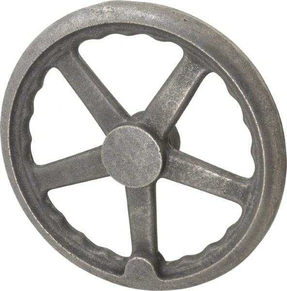 Gibraltar 10" 3-Spoke Straight Handwheel Plain Finish Cast Iron, Blank ...