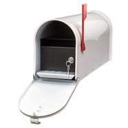 Deluxe Mailbox Post - 2 Sided for (4) Mailboxes - In-Ground Mounted ...