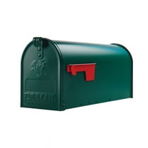 Elite Classic Galvanized Steel Post Mount Mailbox, Venetian Bronze ...