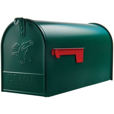 Gibraltar Mailboxes Stanley Extra Large, Steel, Post Mount Mailbox ...