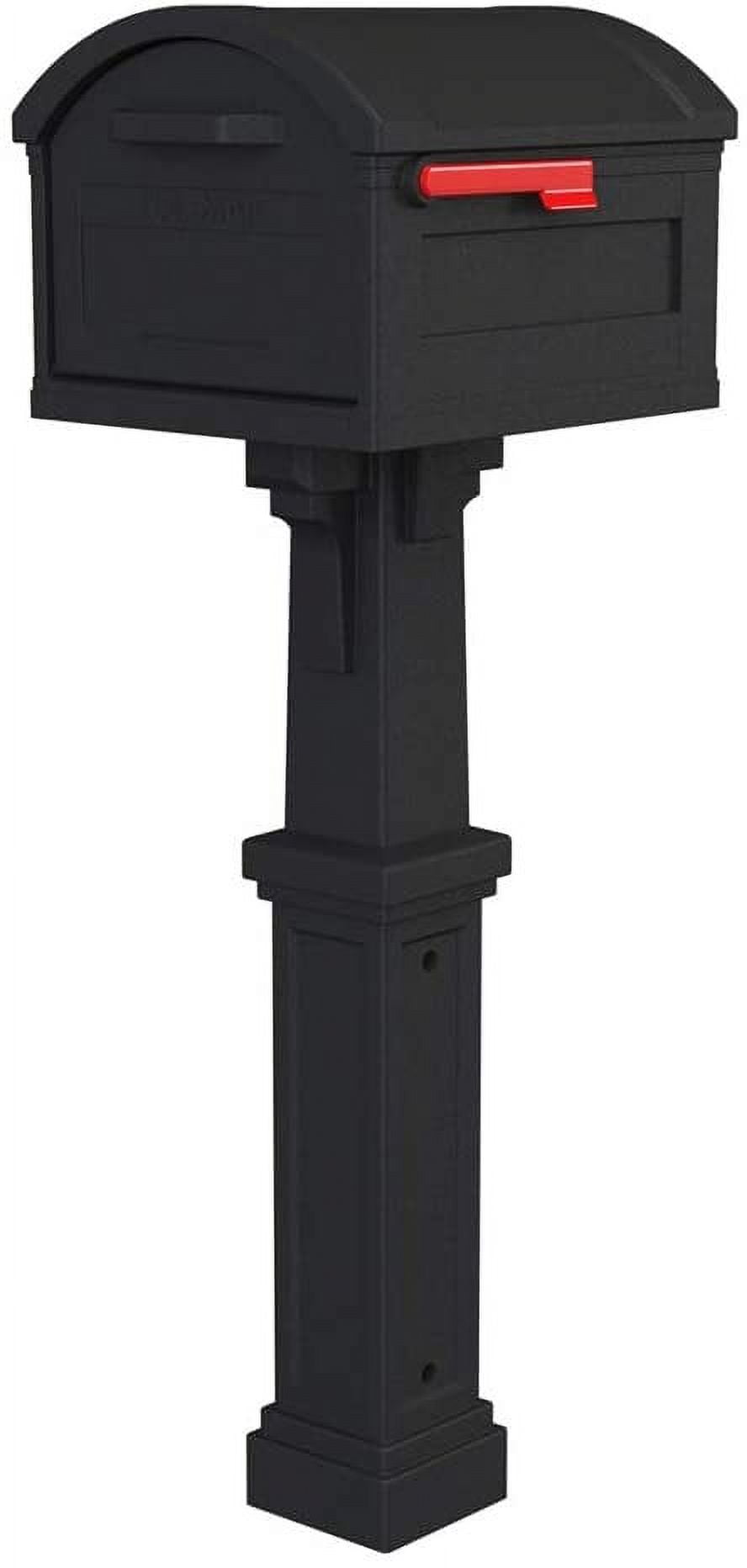 Gibraltar Mailboxes Grand Haven Heavy Duty Post Combo, Extra Large ...