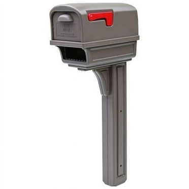 Step2 MailMaster Express Plus Plastic Mailbox Mocha Finish - Walmart.com