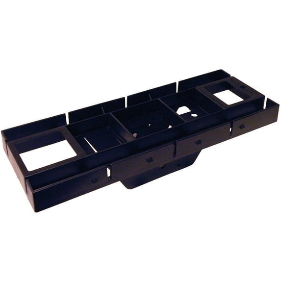 Gibraltar Mailboxes Patriot Rust-Proof Plastic Black, Mailbox Mounting ...