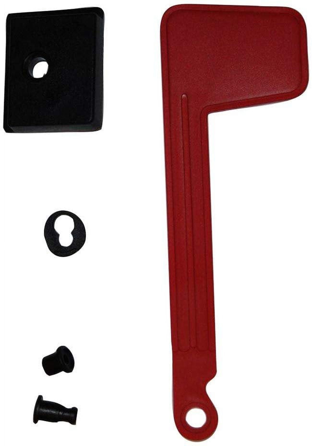 Gibraltar Mailboxes Red Plastic Rust-Proof Mailbox Replacement Flag Kit ...