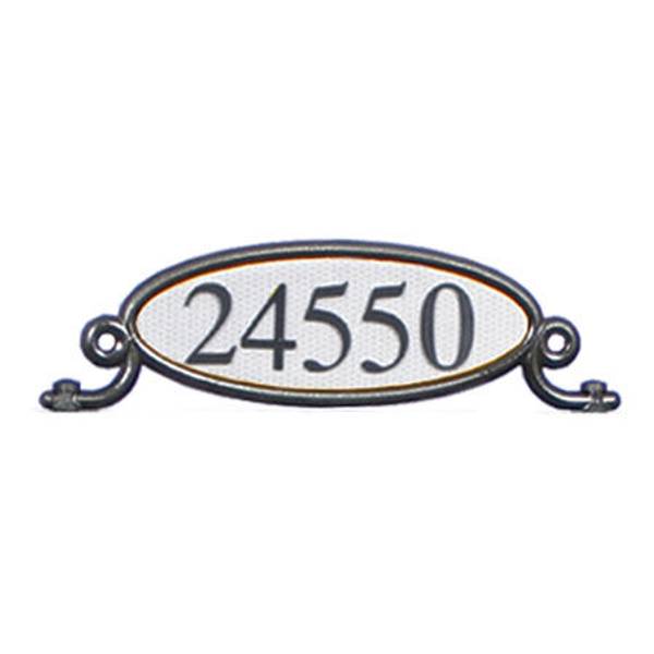 Gibraltar Reflective Address Name & Number Plaque Mailbox Kit - Walmart.com