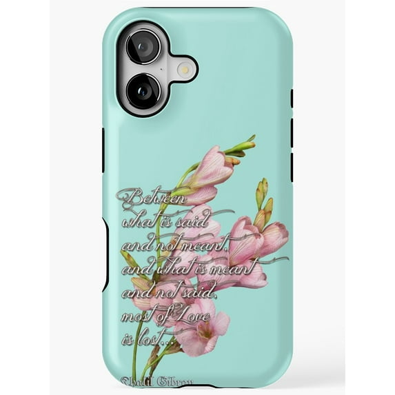 Gibran Said Not Meant Art Phone Case for iPhone 11 12 13 14 15 16 17 ...