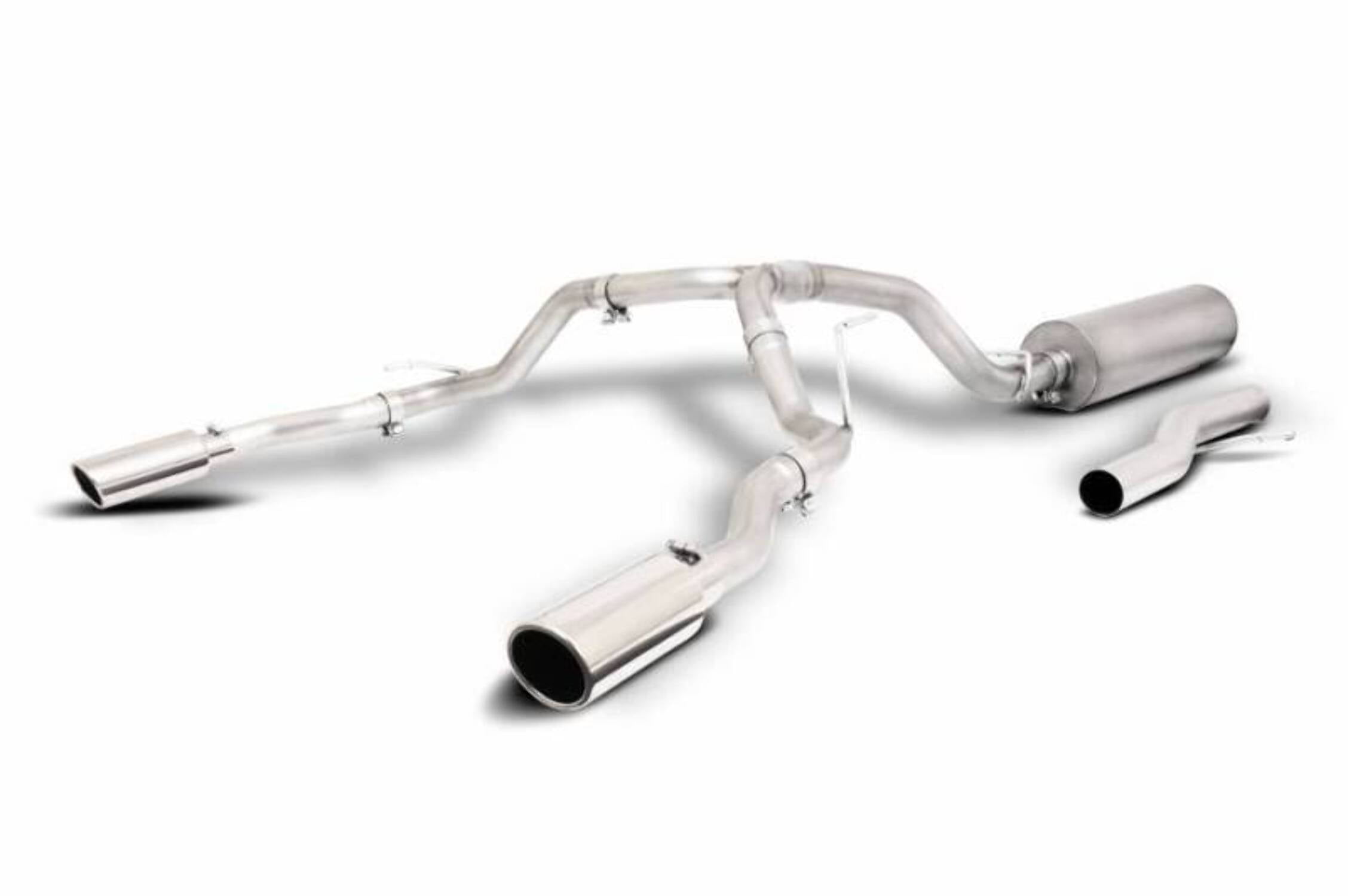 Gibson 21-22 GMC Yukon / Chevrolet Tahoe 5.3L 2/4wd Cat-Back Dual Split ...