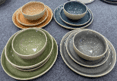 Gibson Elite Manila Bay 16-Piece Stoneware Dinnerware Set, Service for ...