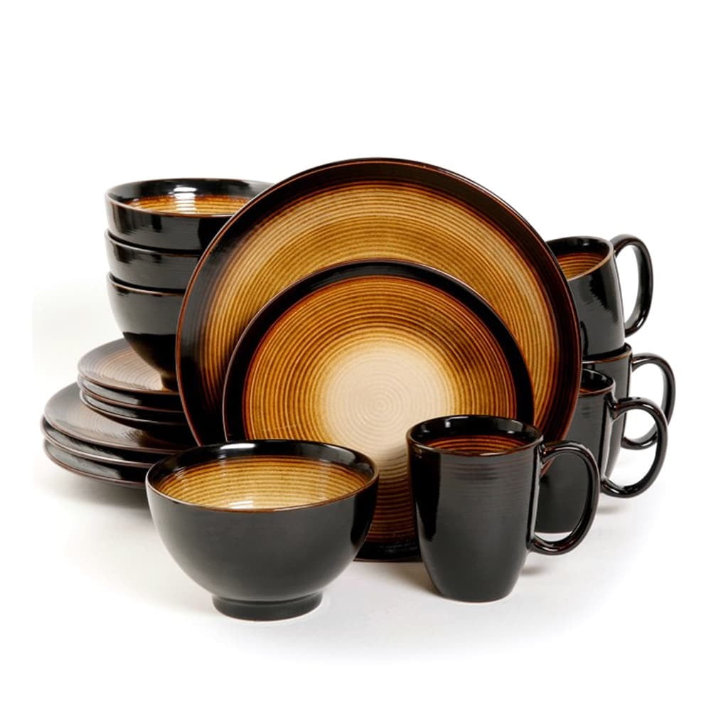 Gibson Elite Odelia 16 Piece Dinnerware Set - Walmart.com