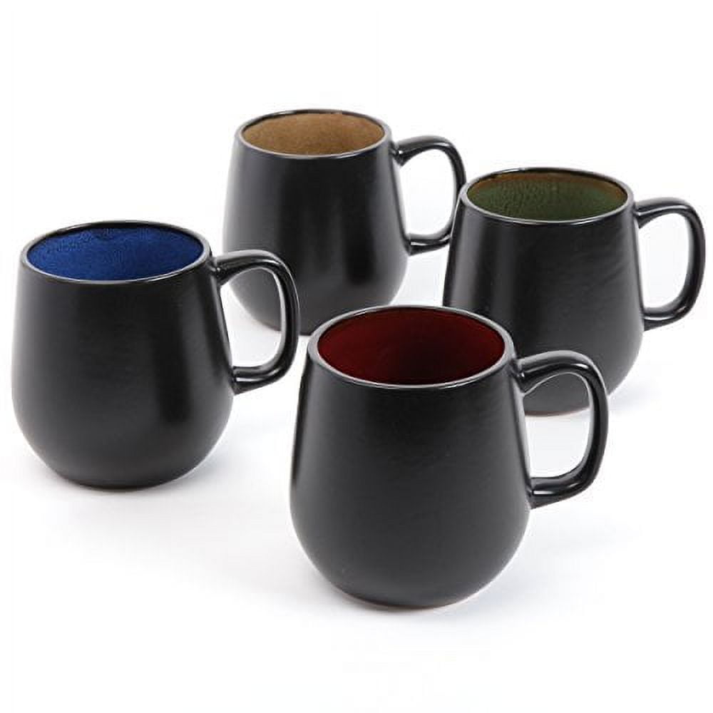 Gibson Elite Soho Café 4-Piece Mug Set - Walmart.com