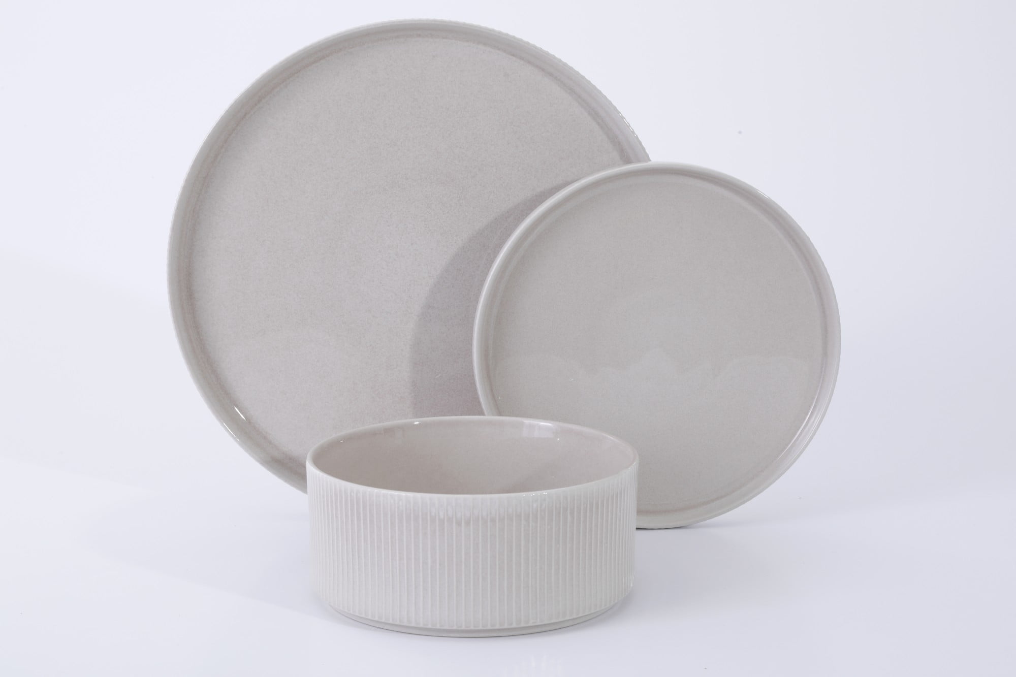 Gibson Elite Solana Coast 12 Piece Stoneware Reactive Glaze (Service ...