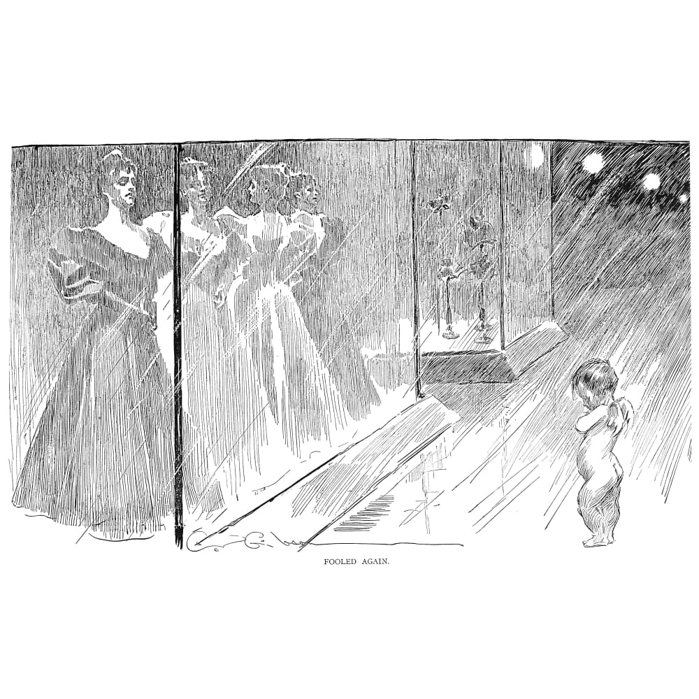 Gibson Fooled Again 1895. Ncharles Dana Gibson. American Illustrator ...