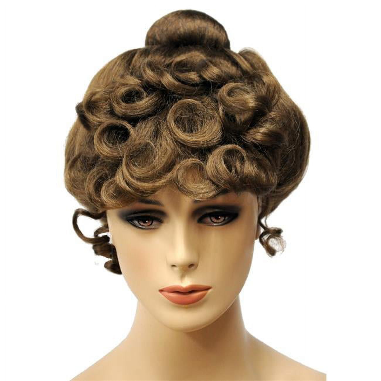 Gibson Girl Light Chest Brown 8 Wig Costume - Walmart.com