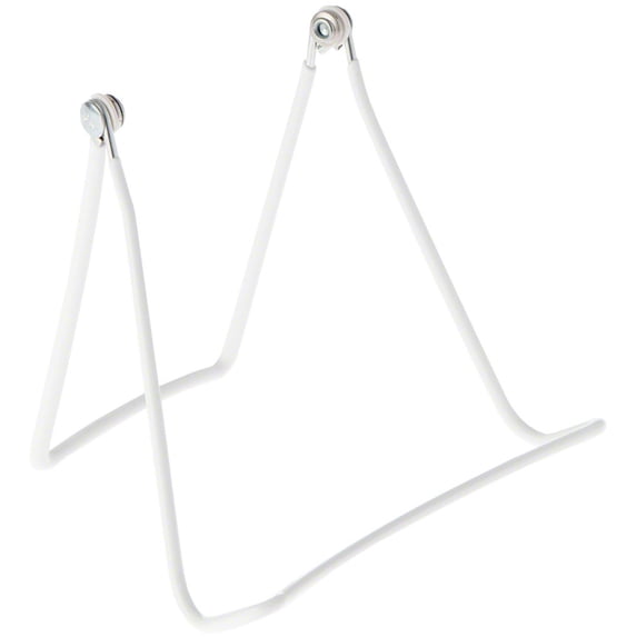 Gibson Holders 2AX Adjustable White Wire Display Easel, 5.5" W x 4" D x ...