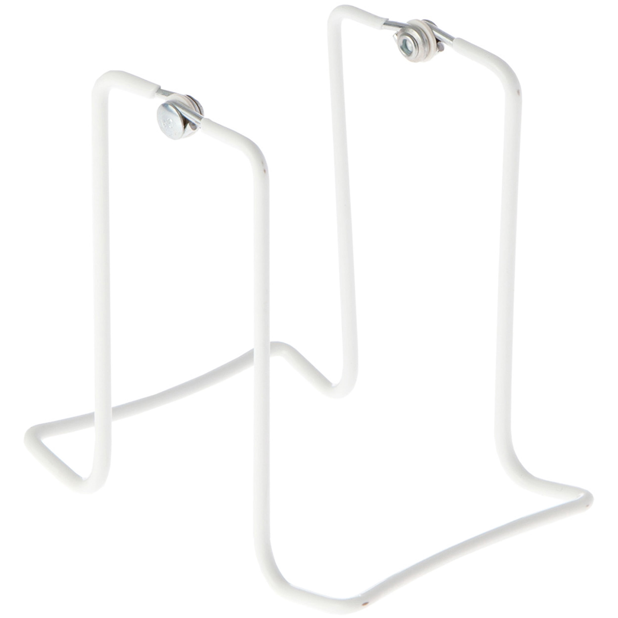 Gibson Holders 2X16 Adjustable White Wire Display Easel, 3.75" W x 5" H ...