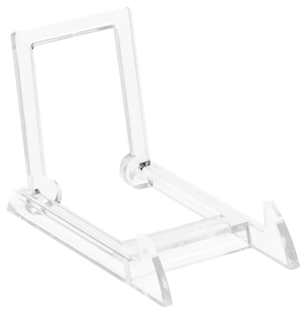 Gibson Holders MINI Clear Adjustable Acrylic Display Easel, 2" W x 2.25 ...