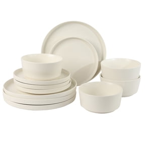 Gibson Home Gracious Dining, 40 Piece Embossed Porcelain Dinnerware Set ...