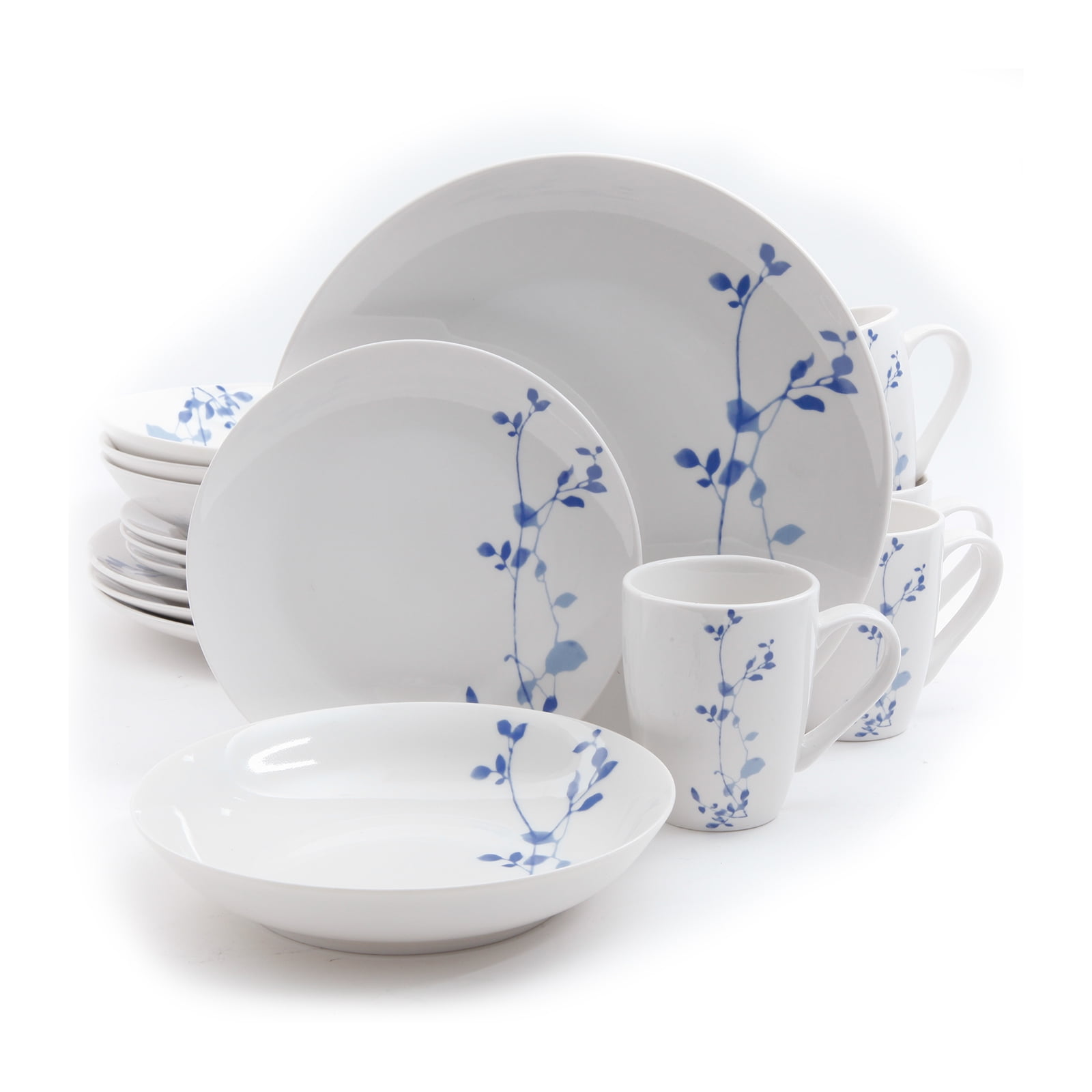 Gibson Home Dorabella 16 Piece Dinnerware Set - Walmart.com