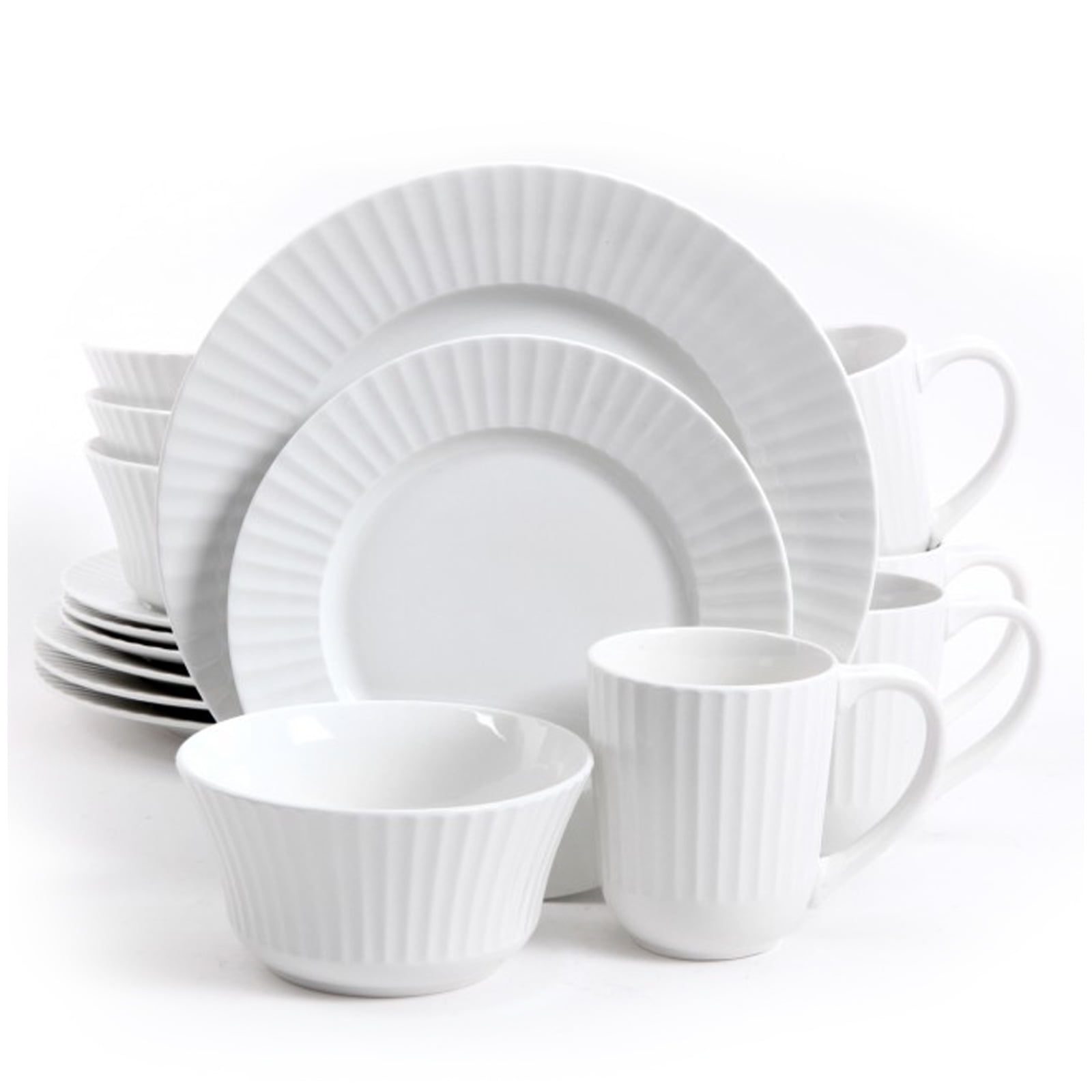 Gibson Home Excella 16 Piece Dinnerware Set - Walmart.com