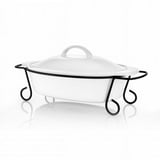 Free Shipping! Gibson Home Gracious Dining Oval Stoneware Bakeware with ...