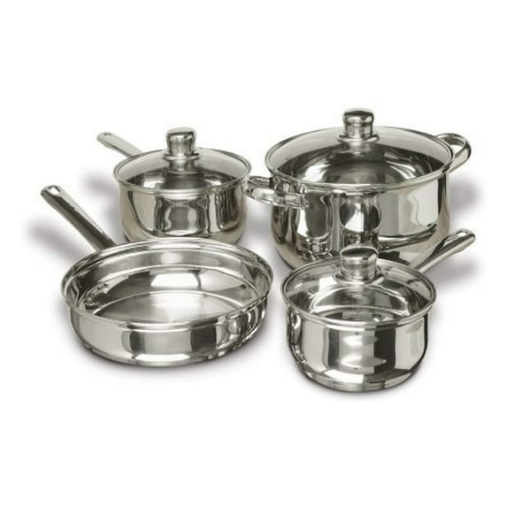Gibson Home Landon 7-Piece Cookware Set - Nonstick Pots and Pans ...