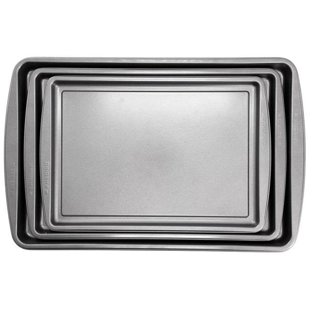 Gibson Home 137712.03 Love to Bake Nonstick Steel Jelly Roll Baking ...