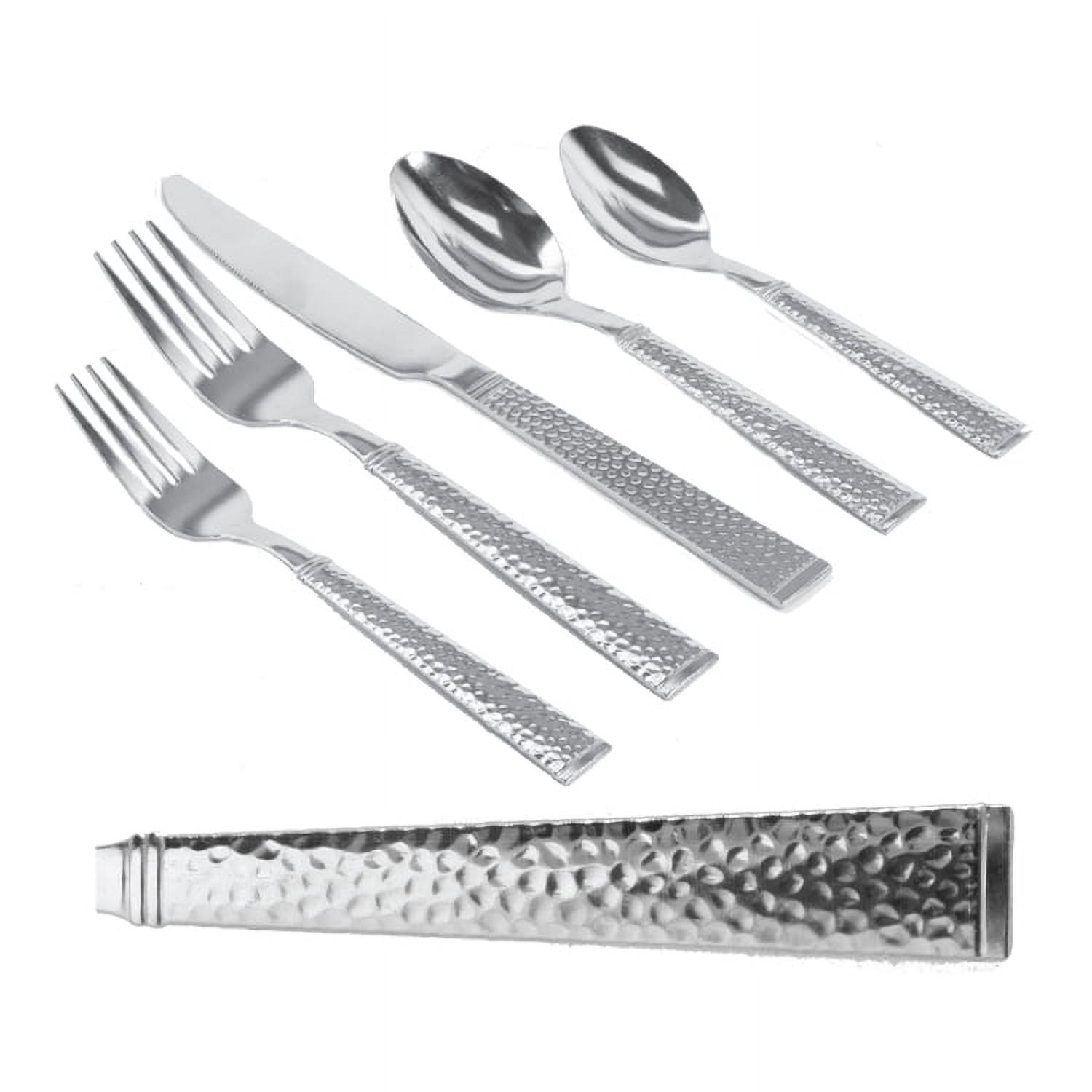 Gibson Home Prato Stainless Steel Kitchen Flatware Set (20 Pieces ...