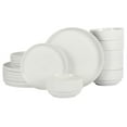 Gibson Home 18-Piece Stackable Dinnerware Set, Kitchen Dishes, Service ...