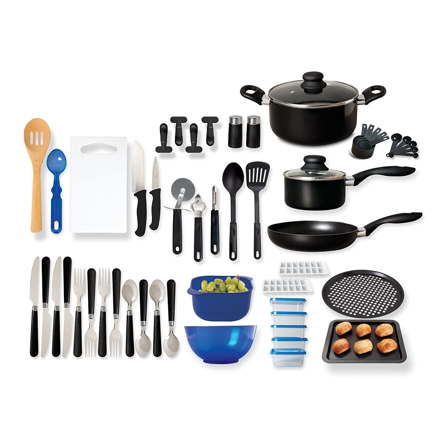 Gibson Home Total Kitchen 59 Piece Cookware Set - Walmart.com